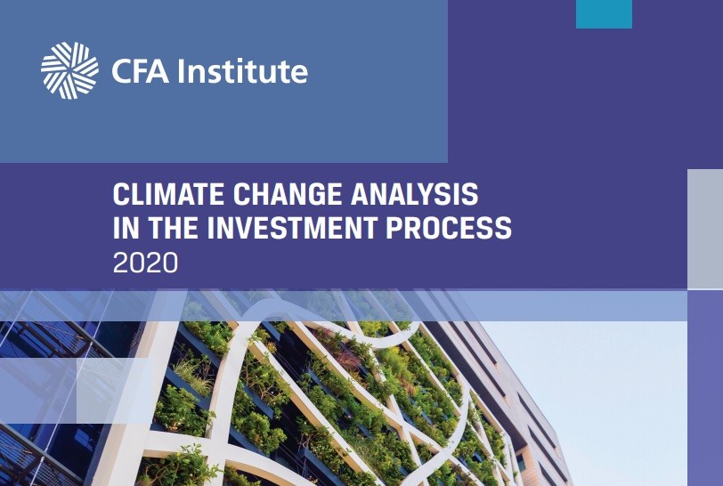 CFA Institute: Climate change analysis in the investment process ...